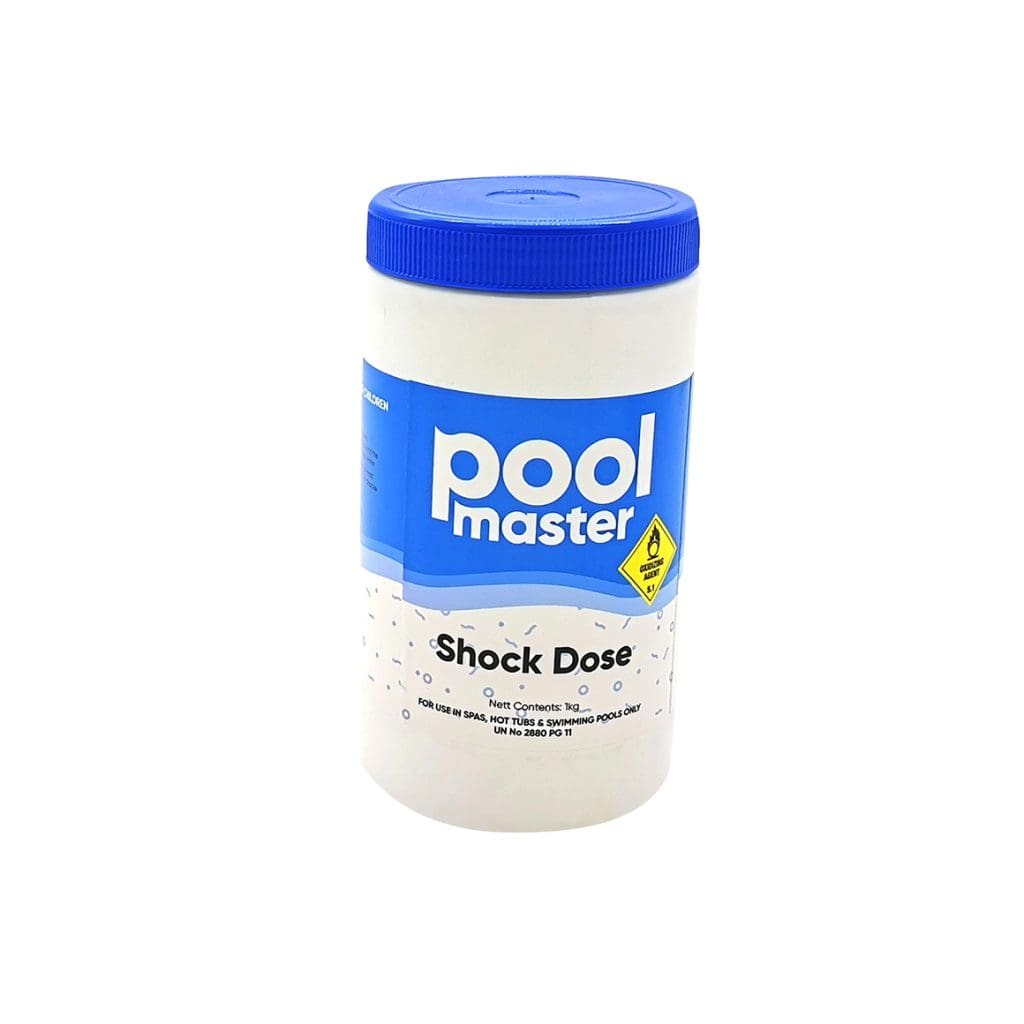 Pool Master Shock Dose 1kg - Pool and Spa Masters